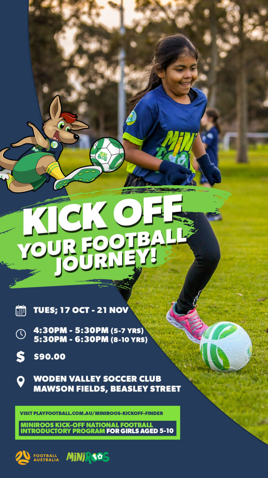 WVSC Mini-Roos Kick Off Program – WODEN VALLEY SOCCER CLUB CLUB